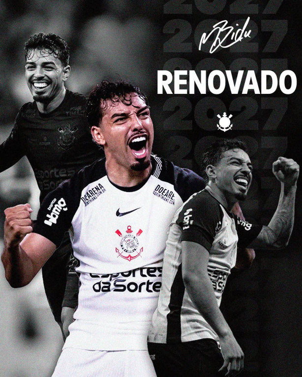 Matheus Bidu, lateral-esquerdo do Corinthians