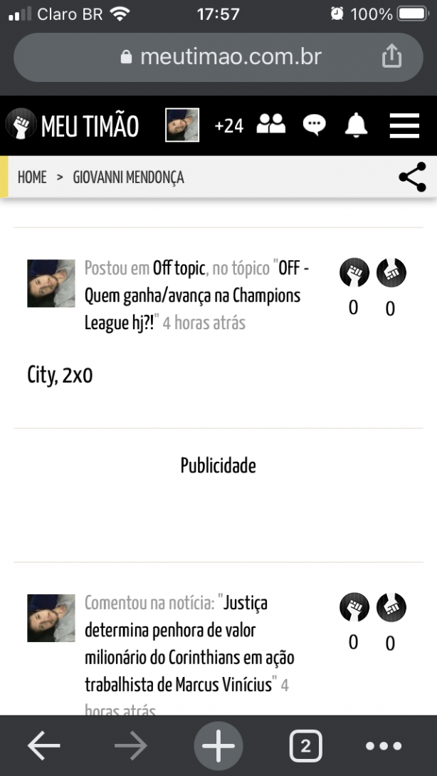 Humor - off topic - Vou aproveitar que ô acertando!