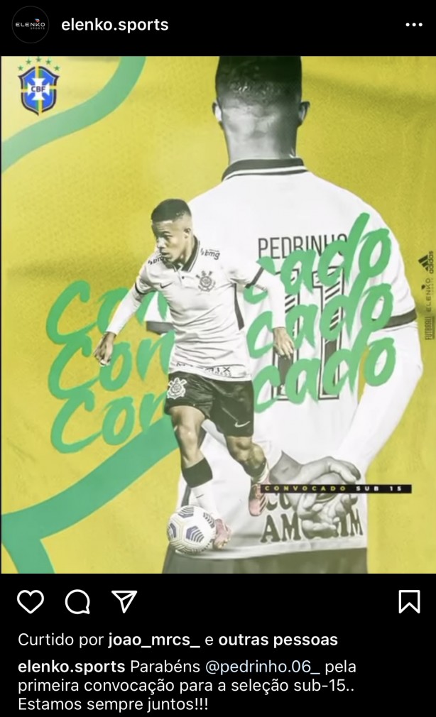 Elenko sports agindo rápido…