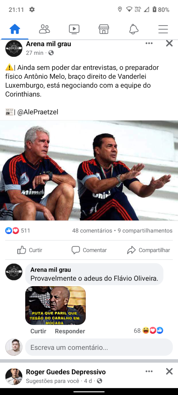 Adeus Flávio de Oliveira