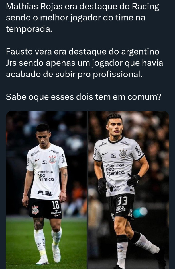 Como fausto e rojas eram os melhores da Argentina