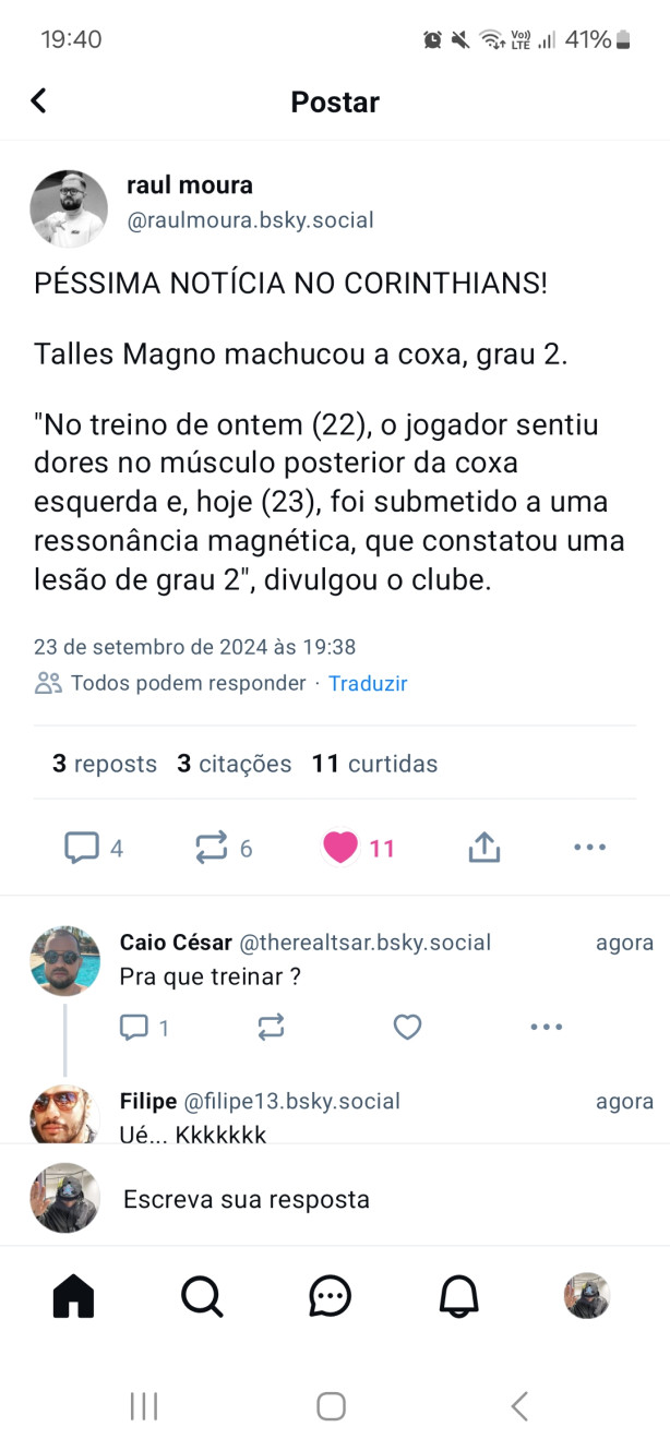 Lesão de Talles Magnos