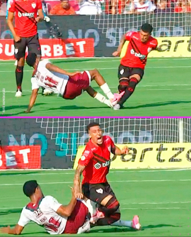 Descarado: Olhem o que aconteceu no jogo do Fluminense