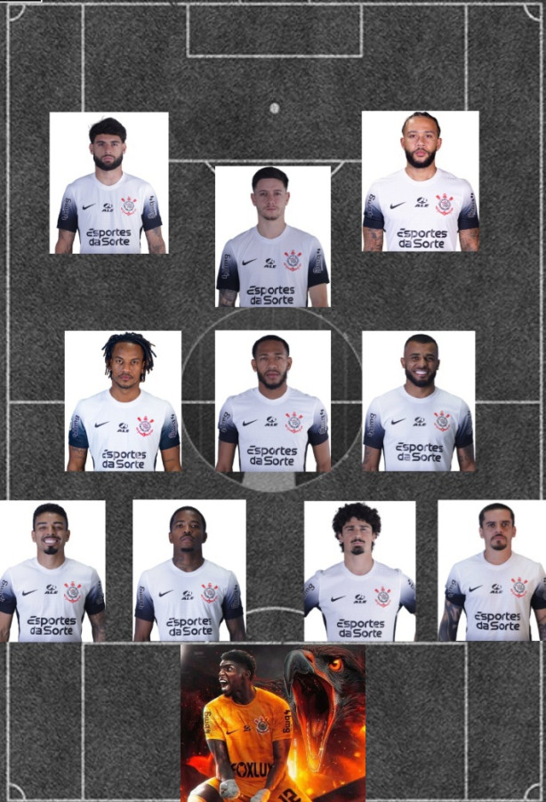 Timaço pra reta final do brasileiro