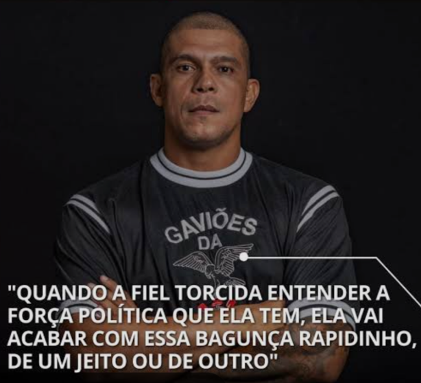 O cara que está elevando o patamar dessa torcida