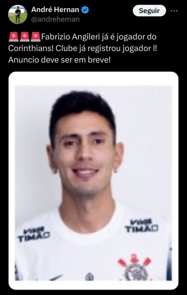 Fabrizio Angileri registrado