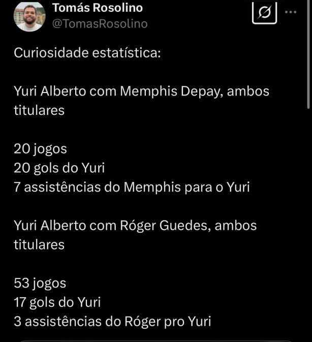 Yuri Alberto & Memphis x Yuri Alberto & Roger Guedes