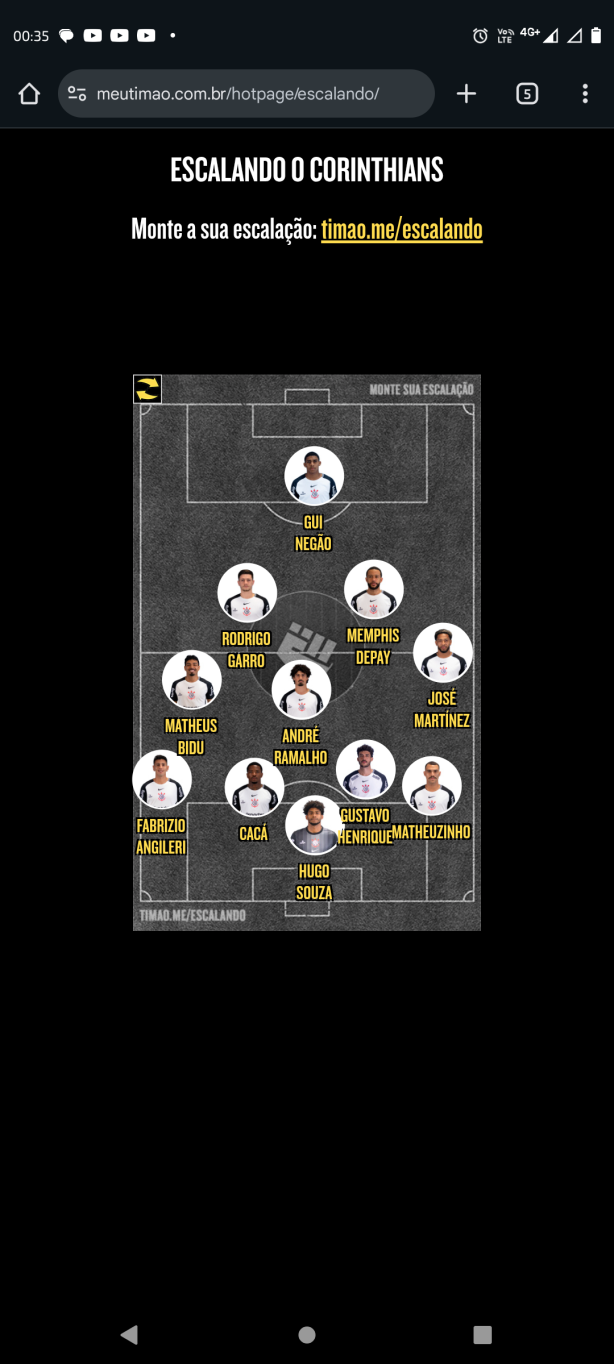 Carrillo e Bidon não, Dorival!