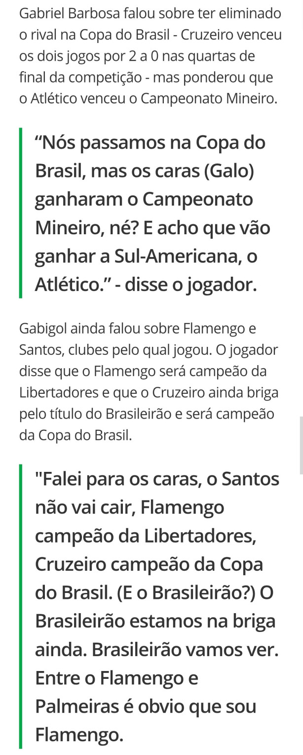 Gabriel Barbosa o Profeta!?