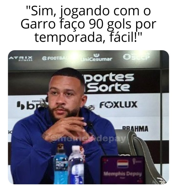 Memes do Memphis / Classificação Copa do Brasil