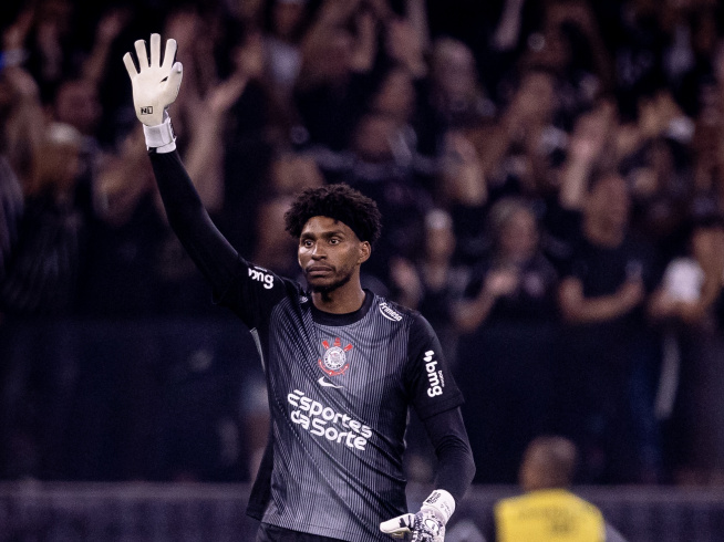 Hugo Souza, goleiro do Corinthians