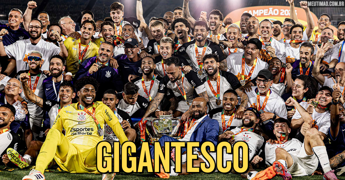 É por isso que o Corinthians é um dos maiores times do mundo