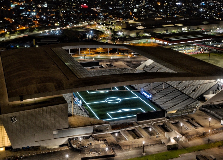 Veja como foi a live do anúncio do naming rights da Arena Corinthians