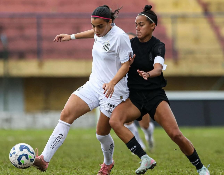Ficha técnica de Santos 2 x 2 Corinthians - Brasileiro Feminino Sub-20 2025