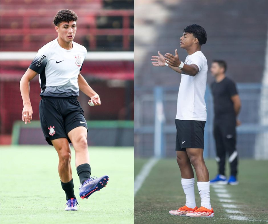 Dupla do Sub-17 assina primeiro contrato profissional pelo Corinthians