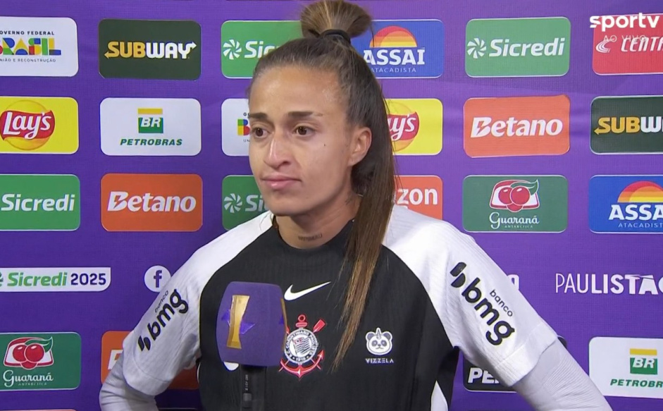 Atacante do Corinthians lamenta chances perdidas no empate com o Palmeiras