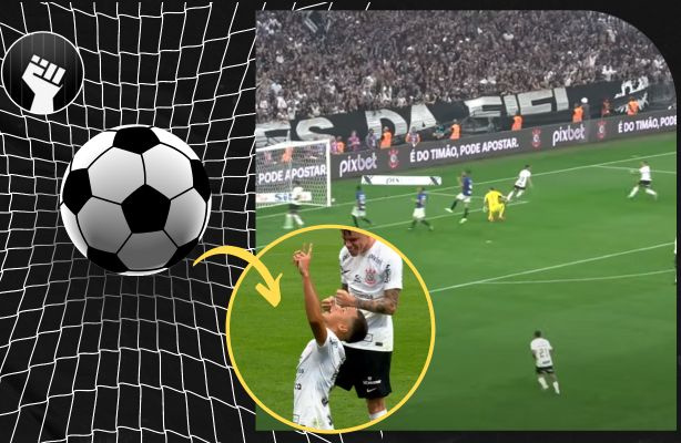 Matheus Araújo marca gol em Corinthians x Cruzeiro | Brasileirão 2023