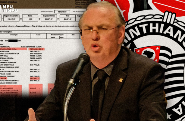 Presidente do Corinthians comenta sobre gastos no cartão corporativo de ...