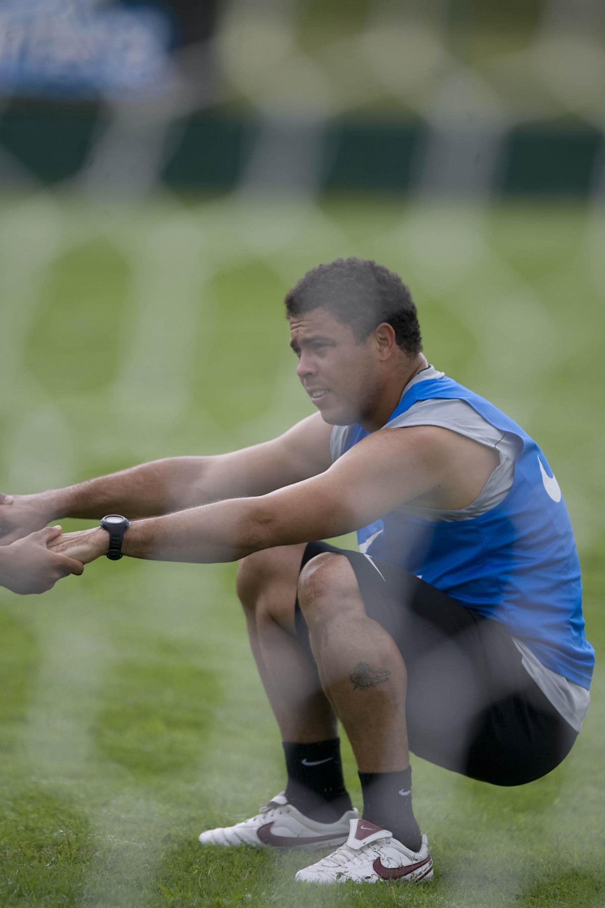 Durante O Treino Do Corinthians Realizado Esta Manhã No Spa Sport
