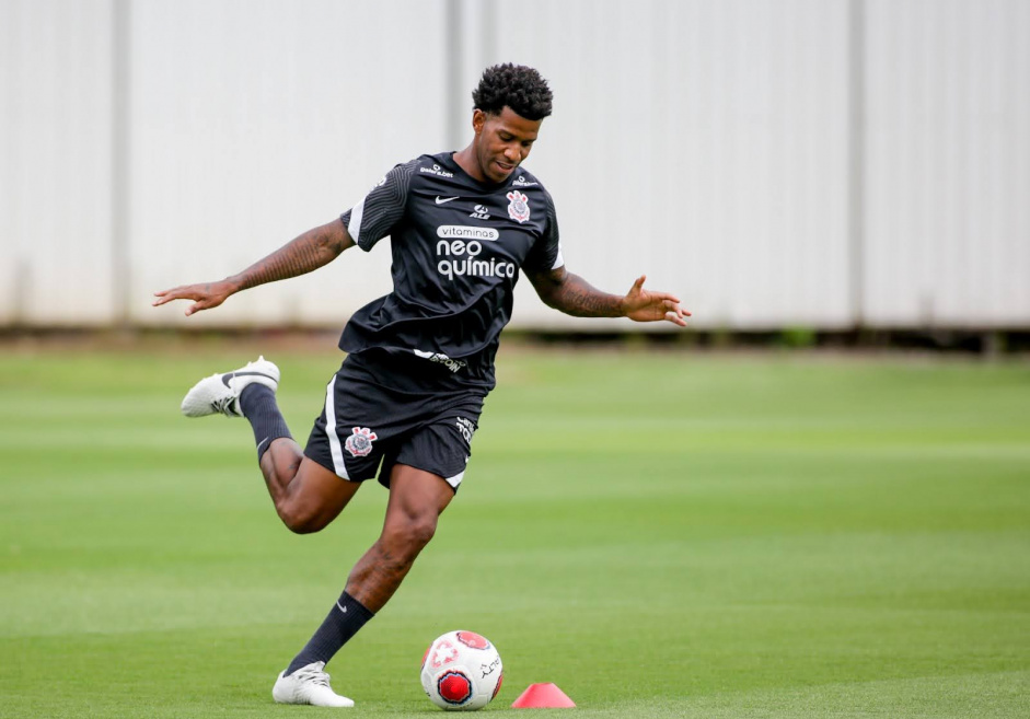 Gil na apresentação do Corinthians para a temporada 2022