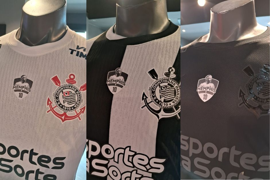 Corinthians lança itens exclusivos de Memphis Depay; veja fotos e preços