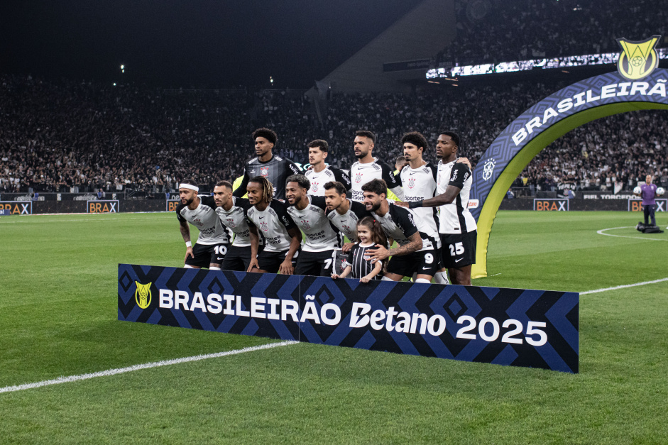 Elenco do Corinthians reunido